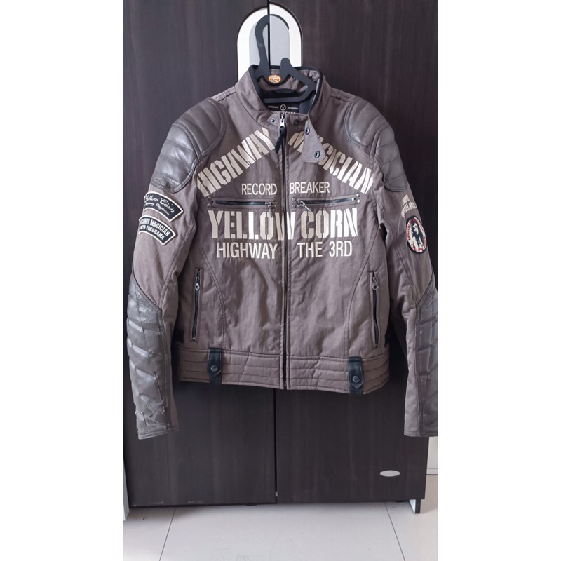 Jual Original Jacket Yellow Corn Imported (grey) | Shopee Indonesia