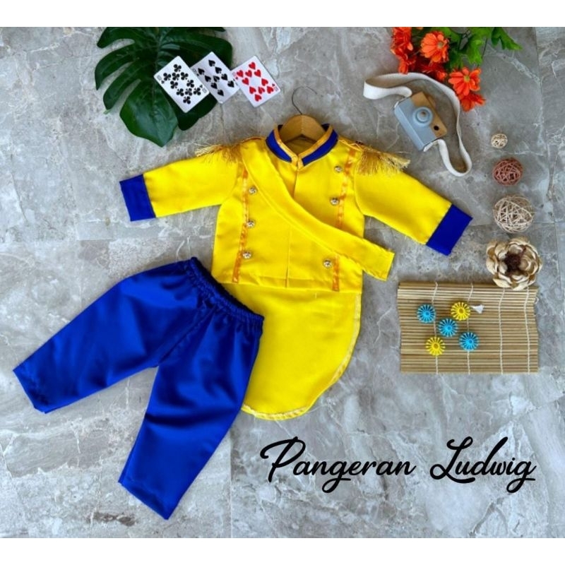 Jual kostum pangeran ludwig/kostum pangeran anak laki laki/kostum ...