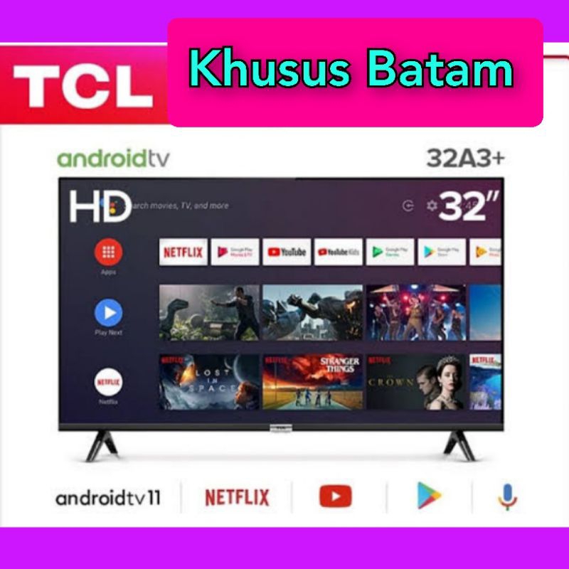 Jual TCL 32A3 ANDROID TV 32"INCH SMART HD TV GARANSI RESMI (KHUSUS ...