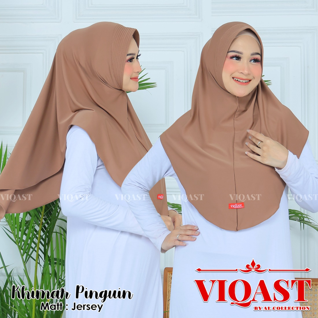 Jual Jilbab Instan Bergo Pet Antem khimar PINGUIN SIZE M / L Hijab Instan Bergo Jersey Premium ...