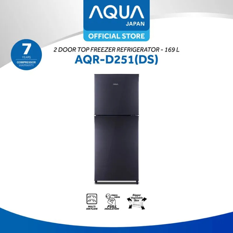 Jual Kulkas AQUA AQR-D251 2 Pintu Sanyo Low Watt | Shopee Indonesia