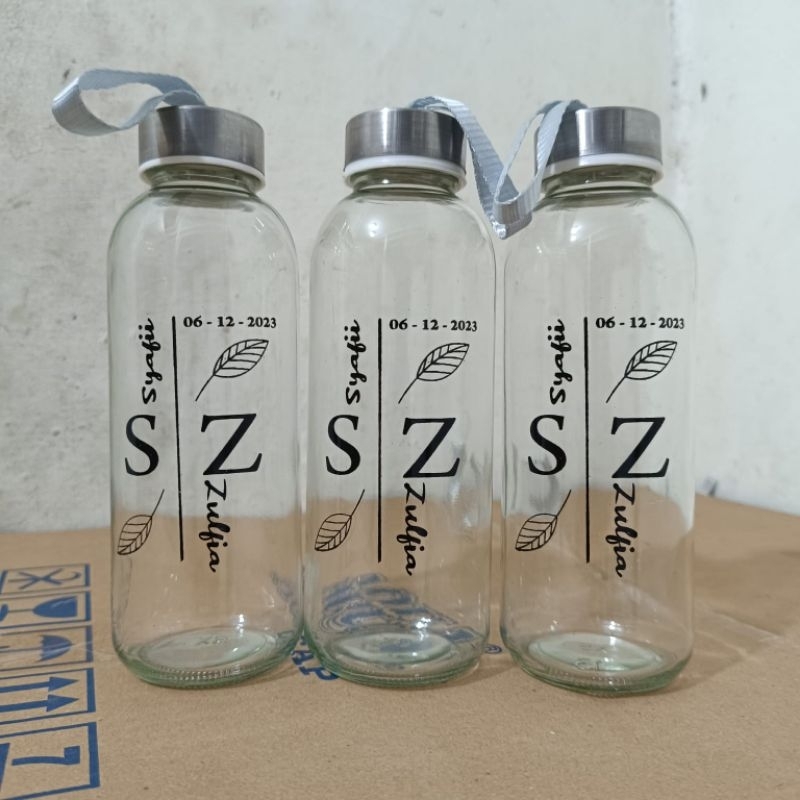Jual SOUVENIR BOTOL TUMBLER BENING 420ML CUSTOM SABLON TANPA KEMAS ...
