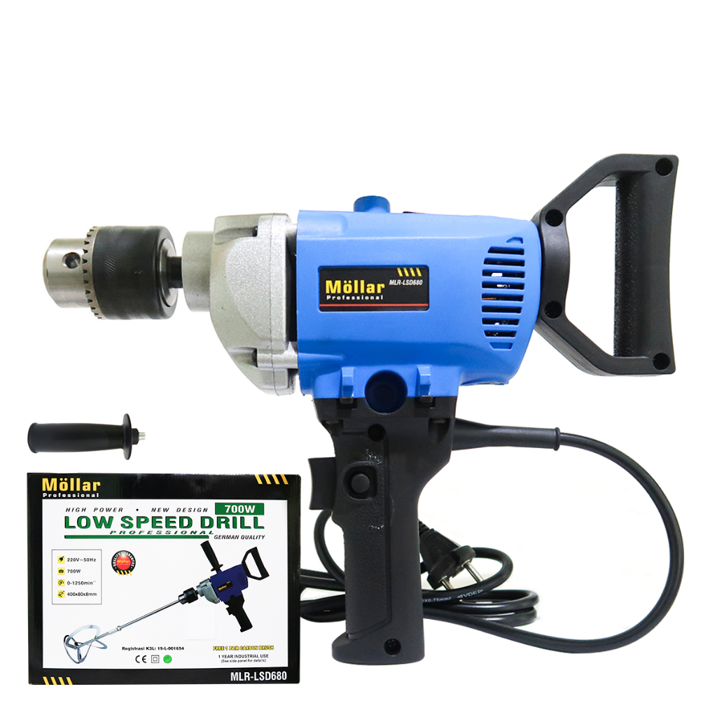 Jual MOLLAR LSD680 Mesin Mixer Cat Alat Bor Pengaduk Semen Low Speed ...