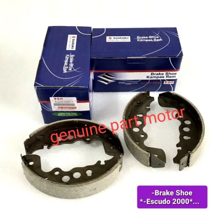 Jual BRAKE SHOE/KAMPAS REM BELAKANG VITARA ESCUDO 2.0(53200-65D11) | Shopee Indonesia