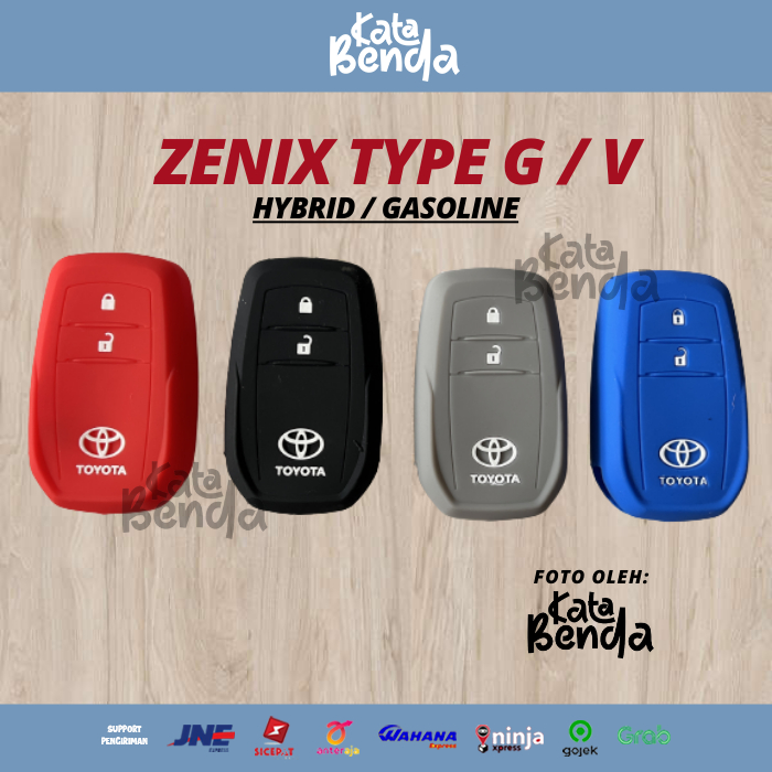 Jual Silicone Remote Zenix G/V 2023 Kunci Keyless 2024 Innova Hybrid ...