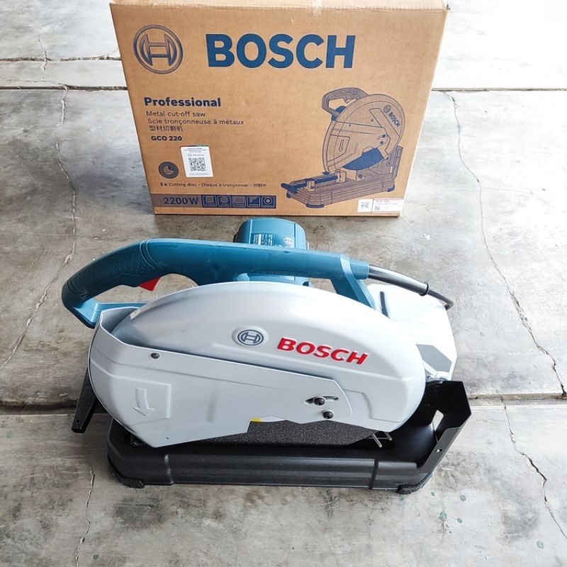 Jual Bosch GCO 220 Mesin Potong Pemotong Besi Cut Off 14" inch | Shopee ...