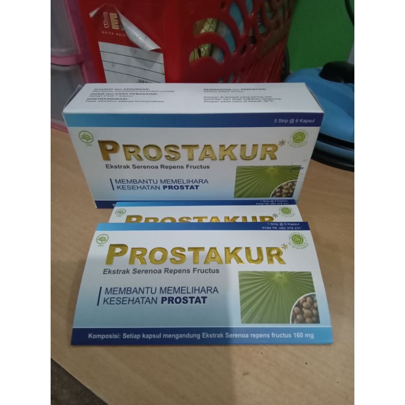 Jual PROSTAKUR STRIP ISI 6 KAPSUL | Shopee Indonesia
