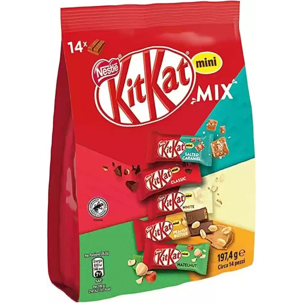 Jual Kitkat Kit Kat mini Mix 14x | Shopee Indonesia