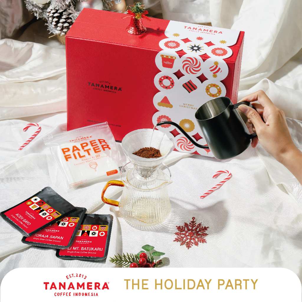 Jual HAMPERS CHRISTMAS / NATAL TANAMERA COFFEE - THE HOLIDAY PARTY ...