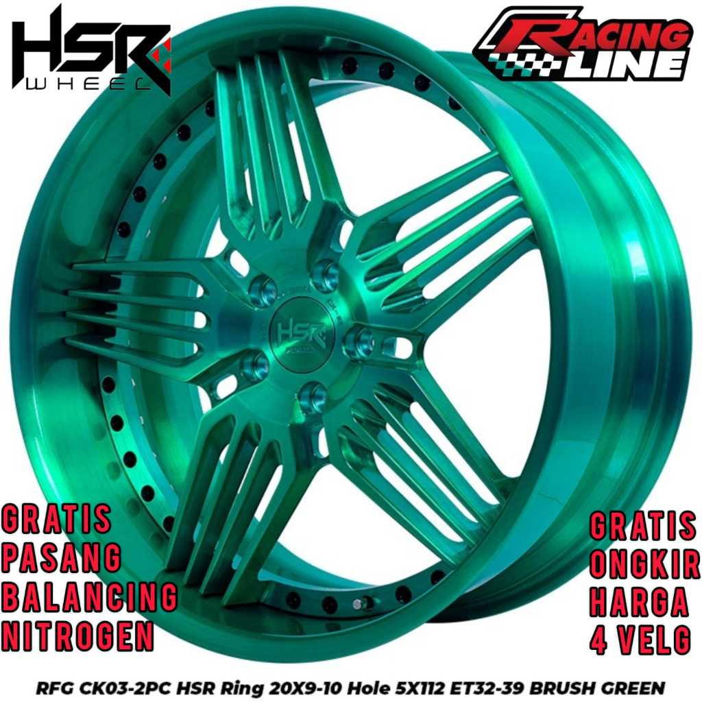Jual VELG MOBIL RACING HSR FORGED RFG CK-03 RING 20 COCOK UNTUK MERCEDES | Shopee Indonesia