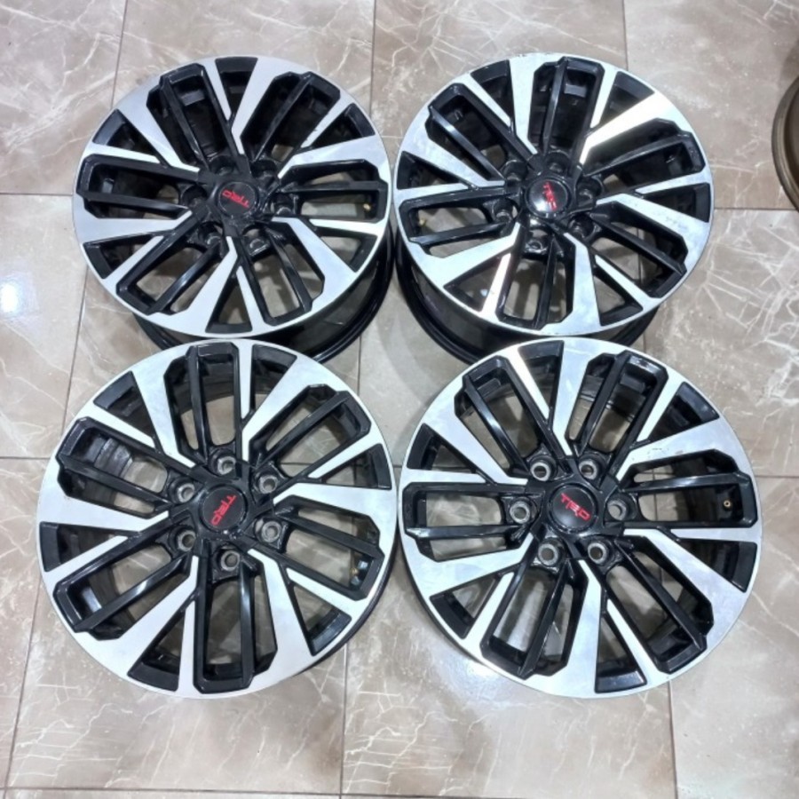 Jual VELG OEM TOYOTA FORTUNER TRD RING 18 PCD 6X139,7 OEM TOYOTA ...