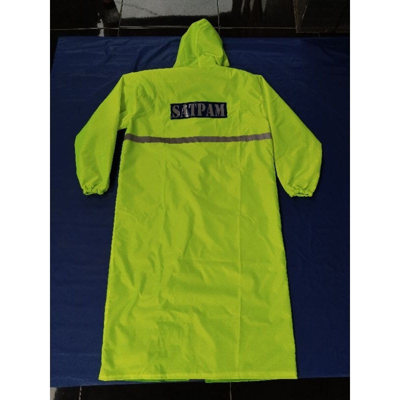 Jual Jas Hujan Security jubah mantel polisi/dishub/polisi militer model ...
