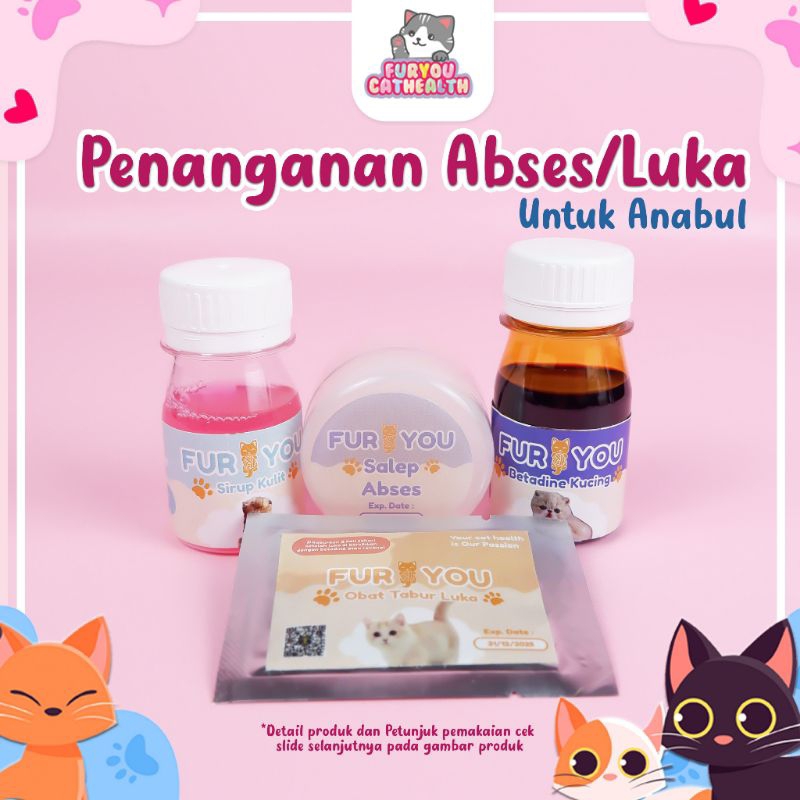 Jual Furyou Paket Racikan Luka Lebar Anabul Luka Terbuka Basah Bernanah ...