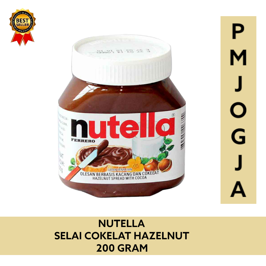 Jual Nutella Selai Coklat dan kacang hazelnut 200g / choco hazelnut spread ED terbaru | Shopee ...