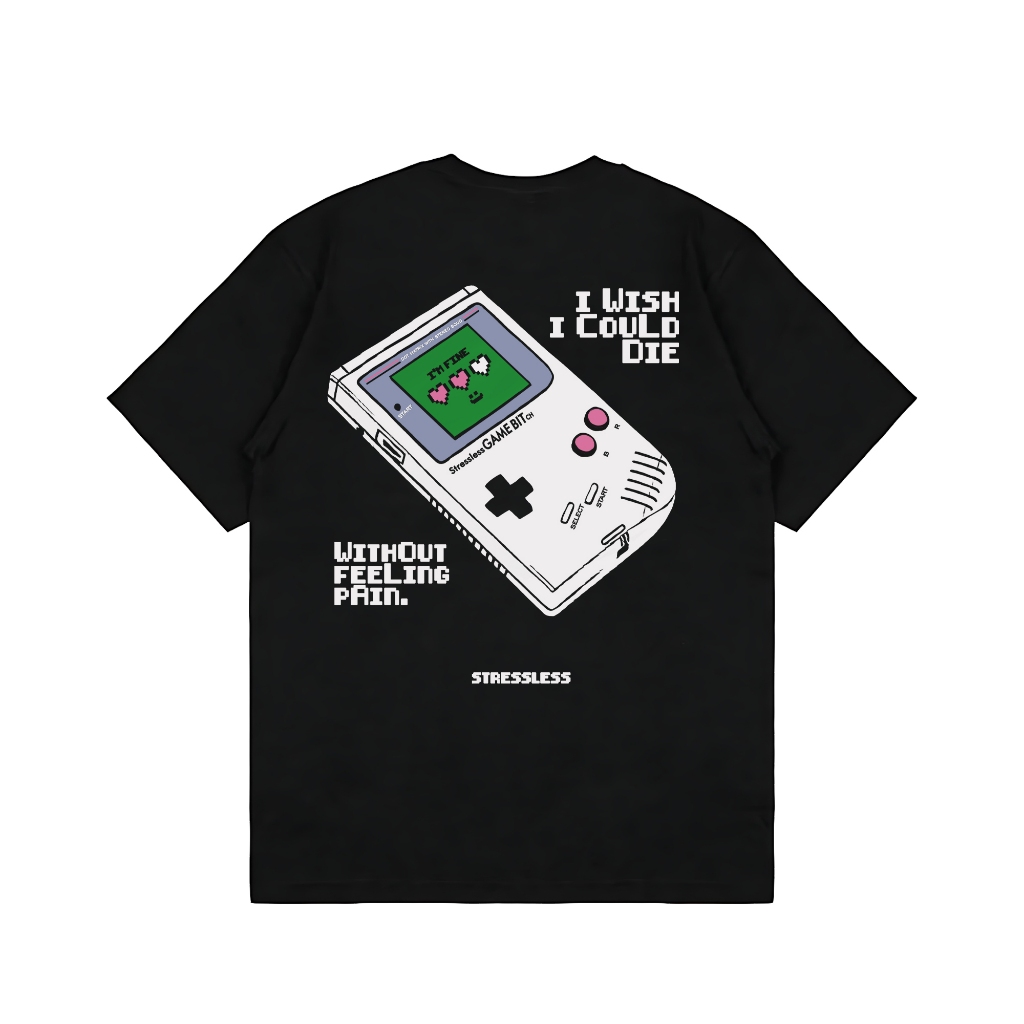 Jual STRESSLESS T-shirt GAMEBOY | Shopee Indonesia