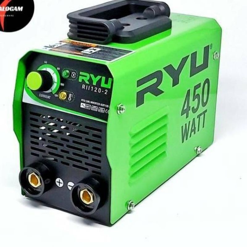 Jual Mesin Las RYU Inverter MMA 120 IGBT 450 watt / Mesin las / Mesin trafo las / welding ...