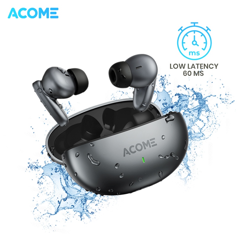 Jual ACOME TWS GAMING T8 TWS ANTI DELAY LOW LATENCY 60 MS / Headset ...