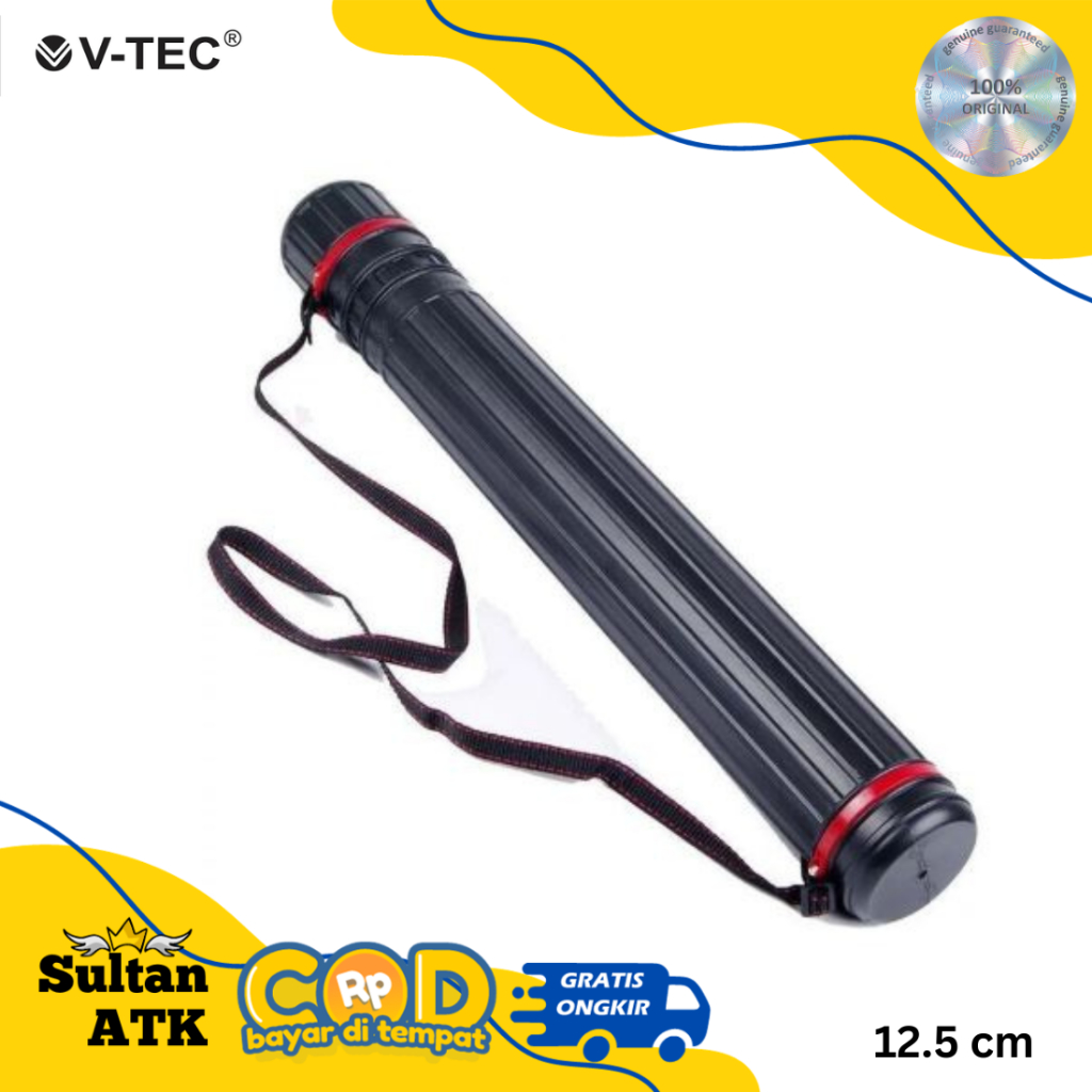Jual TABUNG GAMBAR / DRAFTING TUBE V-TEC VT-5004 12,5 CM | Shopee Indonesia