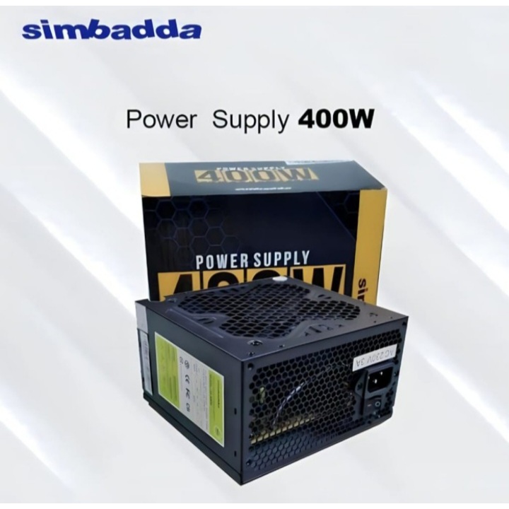 Jual Simbadda Power Supply 400W ATX PSU 400 Watt - Garansi Resmi - Original | Shopee Indonesia