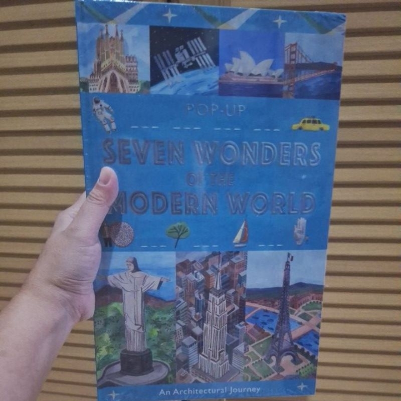 Jual Seven wonders of the modern world pop up book | Shopee Indonesia