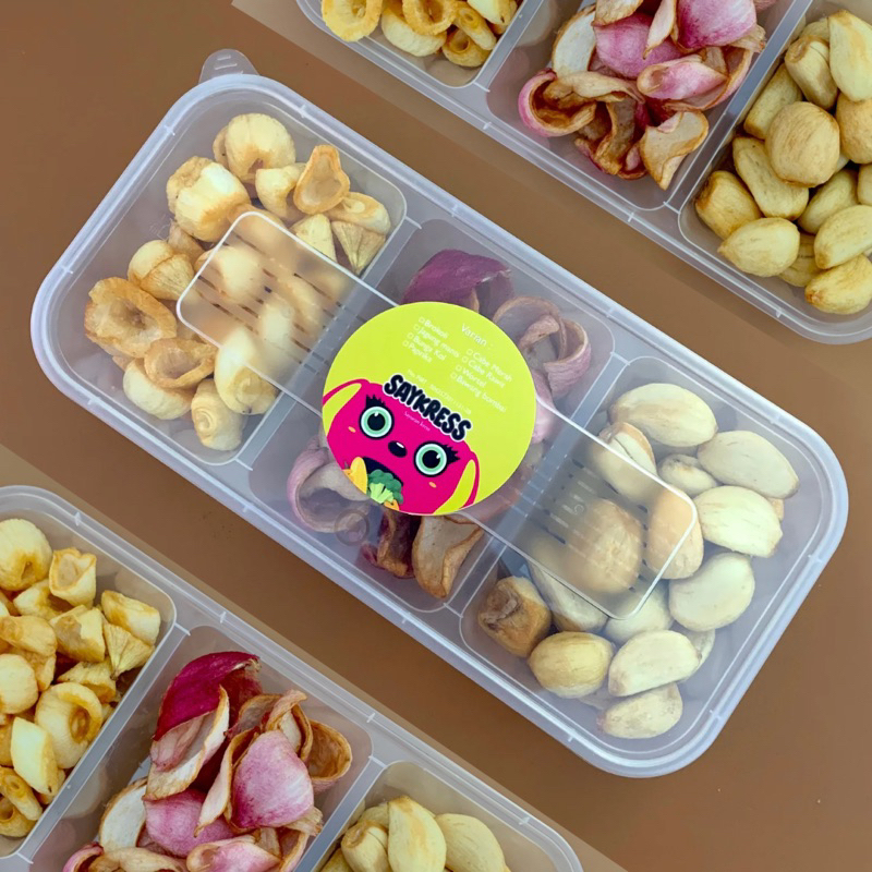 Jual Paket Snack Keripik Bawang Putih, Bawang Merah, Bawang Bombay non ...