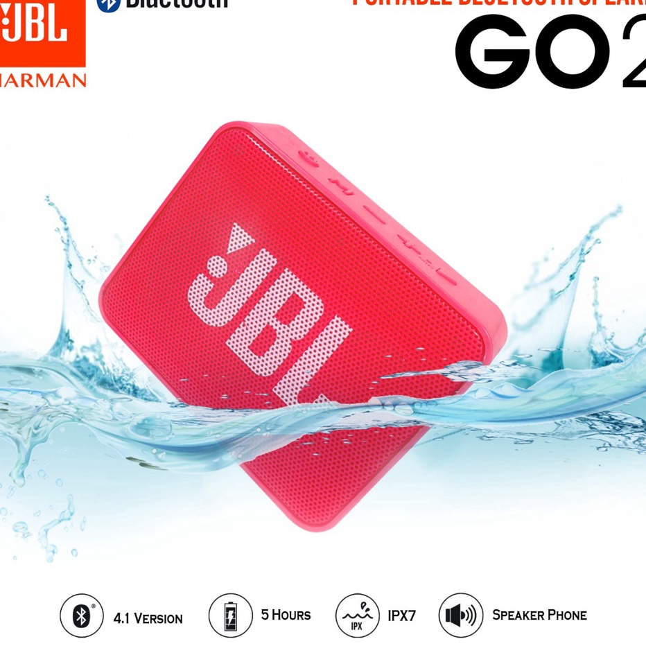 Jual Harga Murah Speaker Bluetooth JBL GO2 Wireless Speaker Mini Bass ...