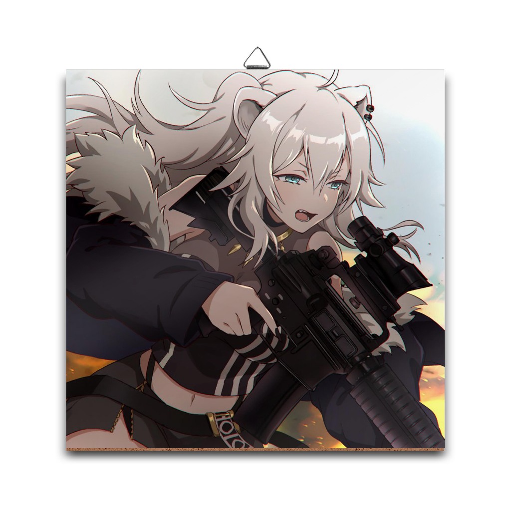 Jual Poster dinding kayu anime vtuber SHISHIRO BOTAN WEAPON WAR - HOLO ...