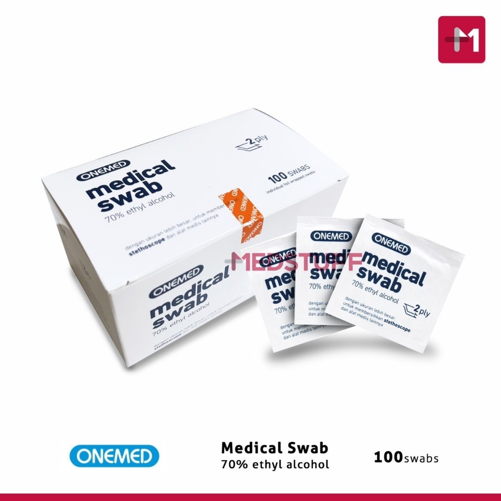 Jual Medical Swab Alkohol Swab Onemed Tissue Alkohol Onemed | Shopee ...