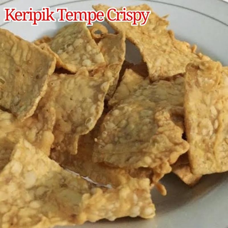 Jual KERIPIK TEMPE CRISPY 500 GRAM KRIPIK TEMPE GORENG BANDUNG | Shopee ...