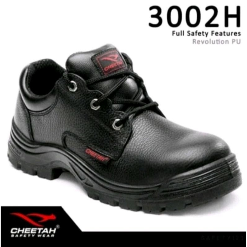 Jual Sepatu Safety CHEETAH 3002 H Safety Cheetah 3002h Original ...