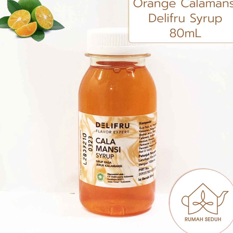 Jual Produk Keren 80ml Sirup Delifru Semua Rasa Delifru Syrup Mini