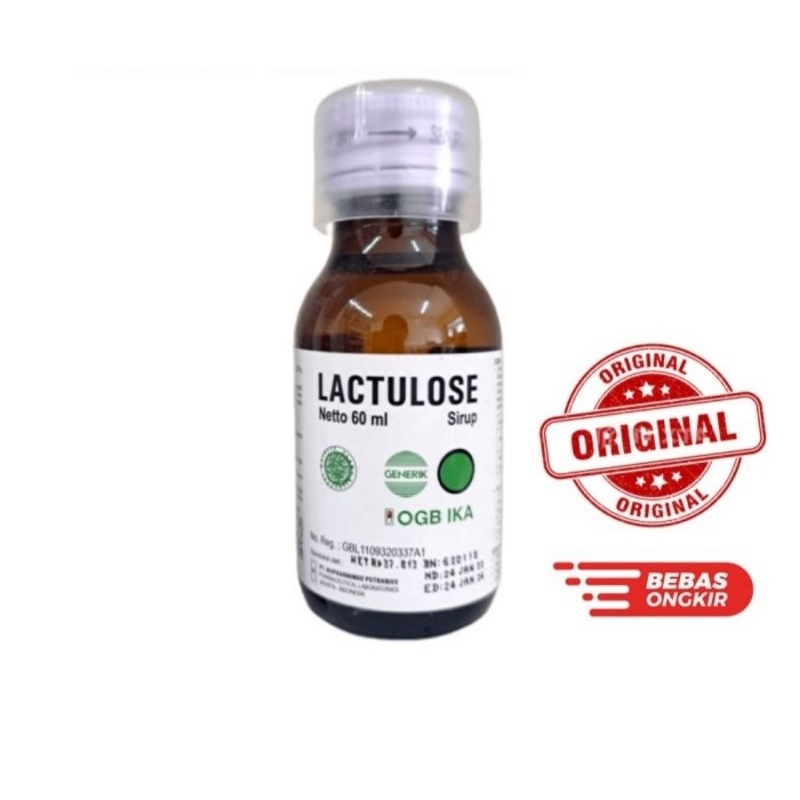 Jual Lactulose Syrup 60ml OGB IKA | Shopee Indonesia