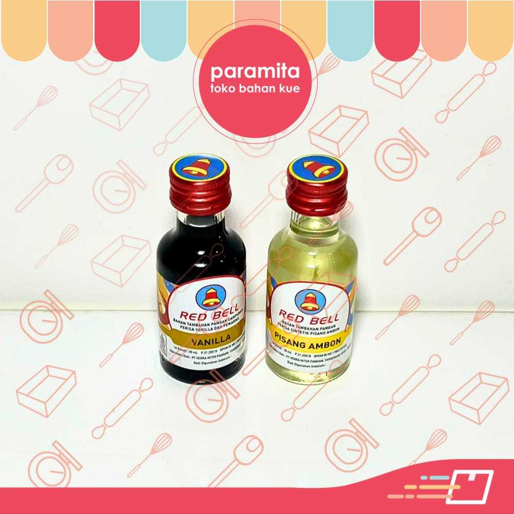 Jual Red Bell Perisa Vanilla / Pisang Ambon 30 ml | Shopee Indonesia