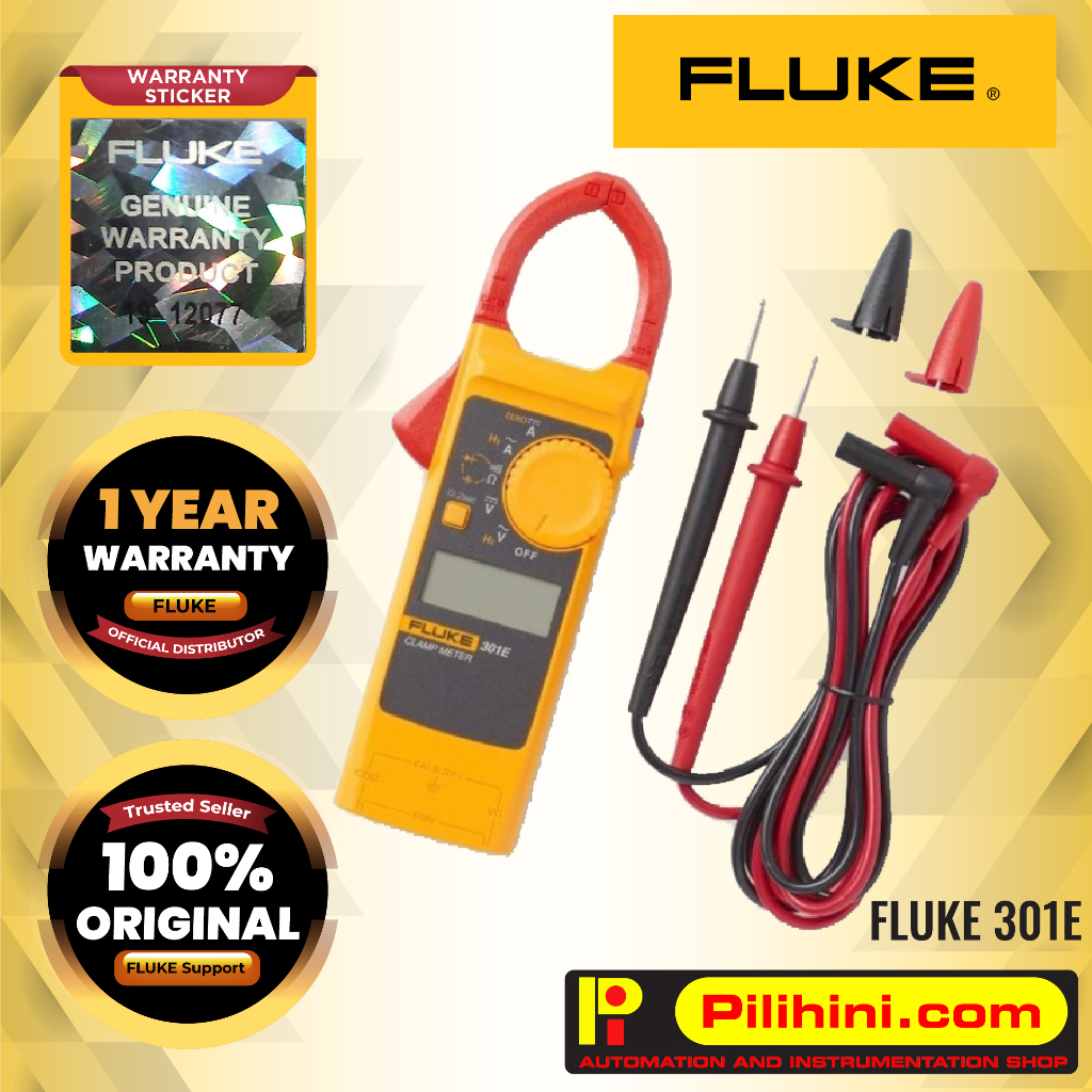 Jual Fluke 301E Series AC/DC Clamp Meter | Shopee Indonesia