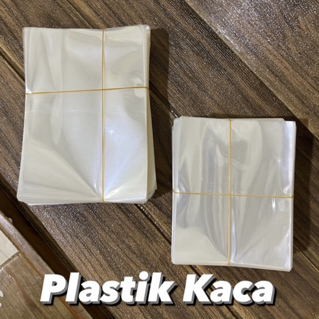 Jual 6 - 10 CMPLASTIK OPP PLASTIK KACA PLASTIK BENING PACAKING CRISPY ...