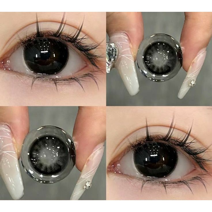 Jual J2 Softlens Hitam Pekat Natural 14,5 MM Sehari - Hari Normal ...