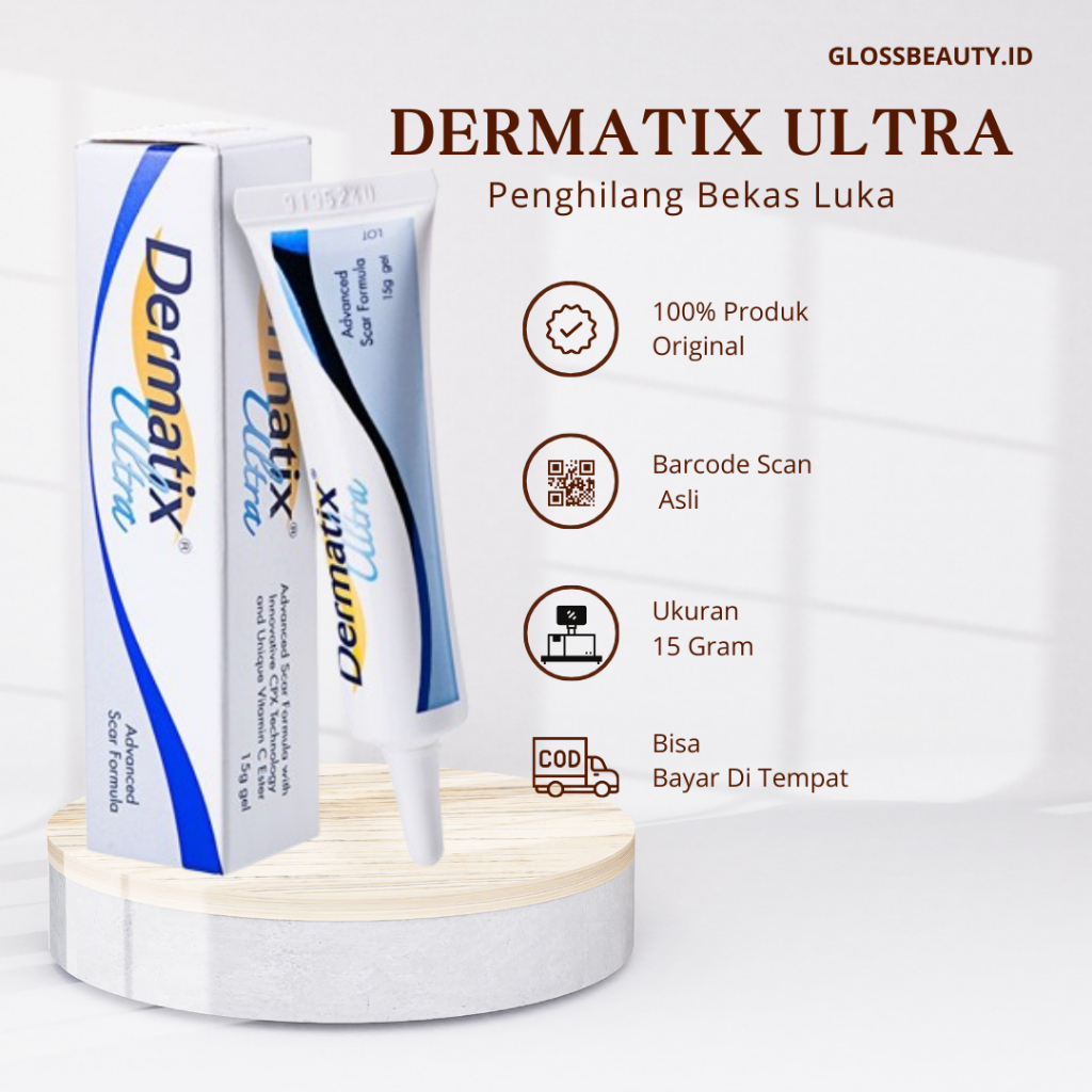 Jual Dermatix Penghilang Bekas Luka Original Ultra Advance Remove Scar ...