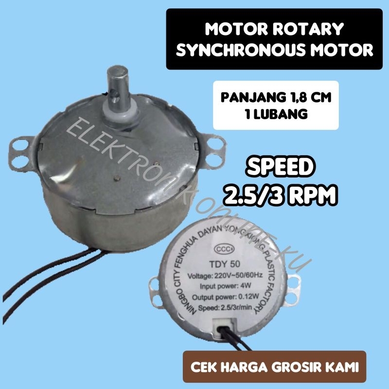 Jual SYNCHRONOUS MOTOR KIPAS ROTARY SWING DINAMO KIPAS 2/3 | Shopee ...