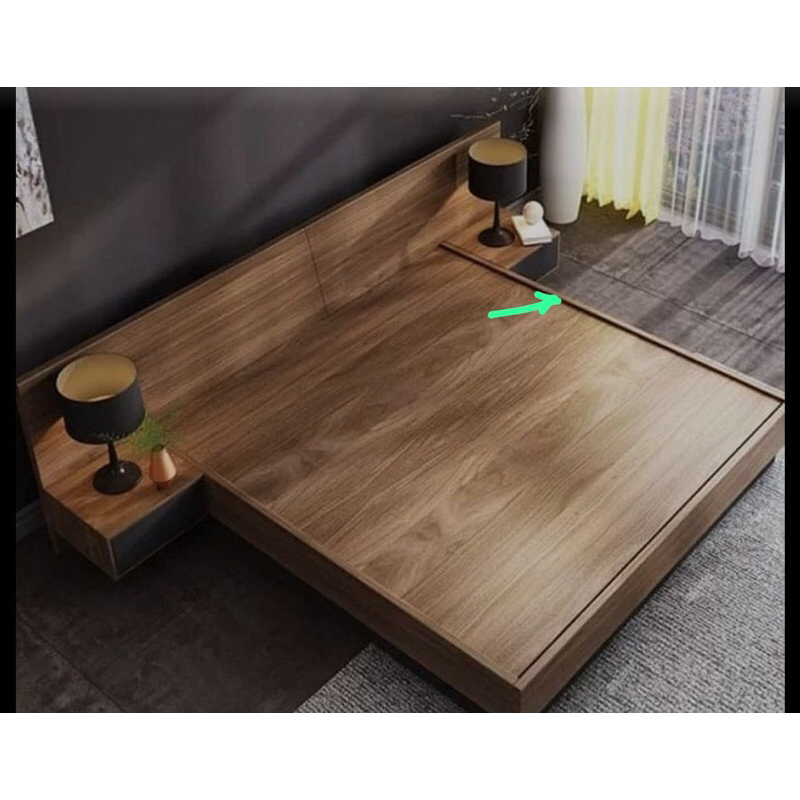Jual TEMPAT TIDUR MINIMALIS KAYU JATI ASLI SOLID GAYA JAPANESE STYLE ...