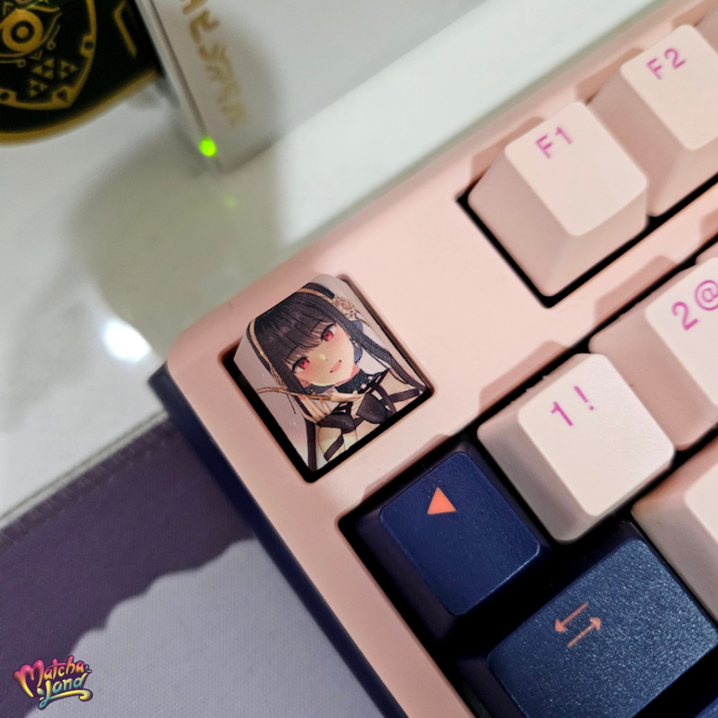 Jual Spy x Family Anya Yor Forger Thorn Princess Keycaps Mechanical ...