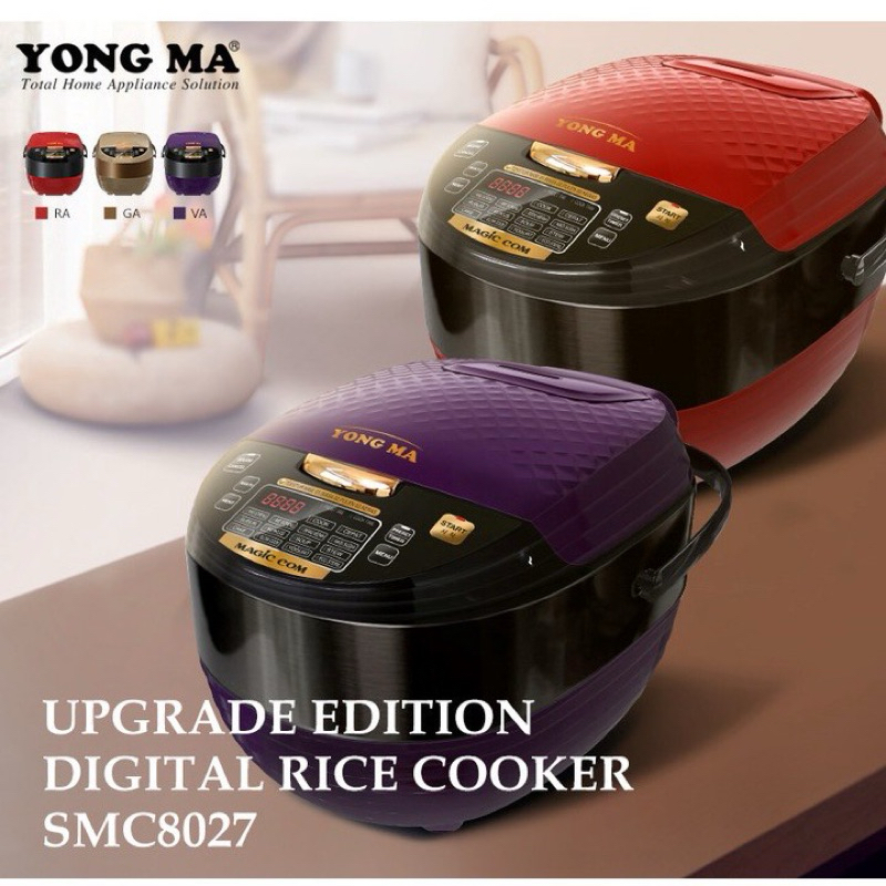 Jual Yong Ma - Magic Com 2 Liter Yong Ma SMC8027 | Shopee Indonesia