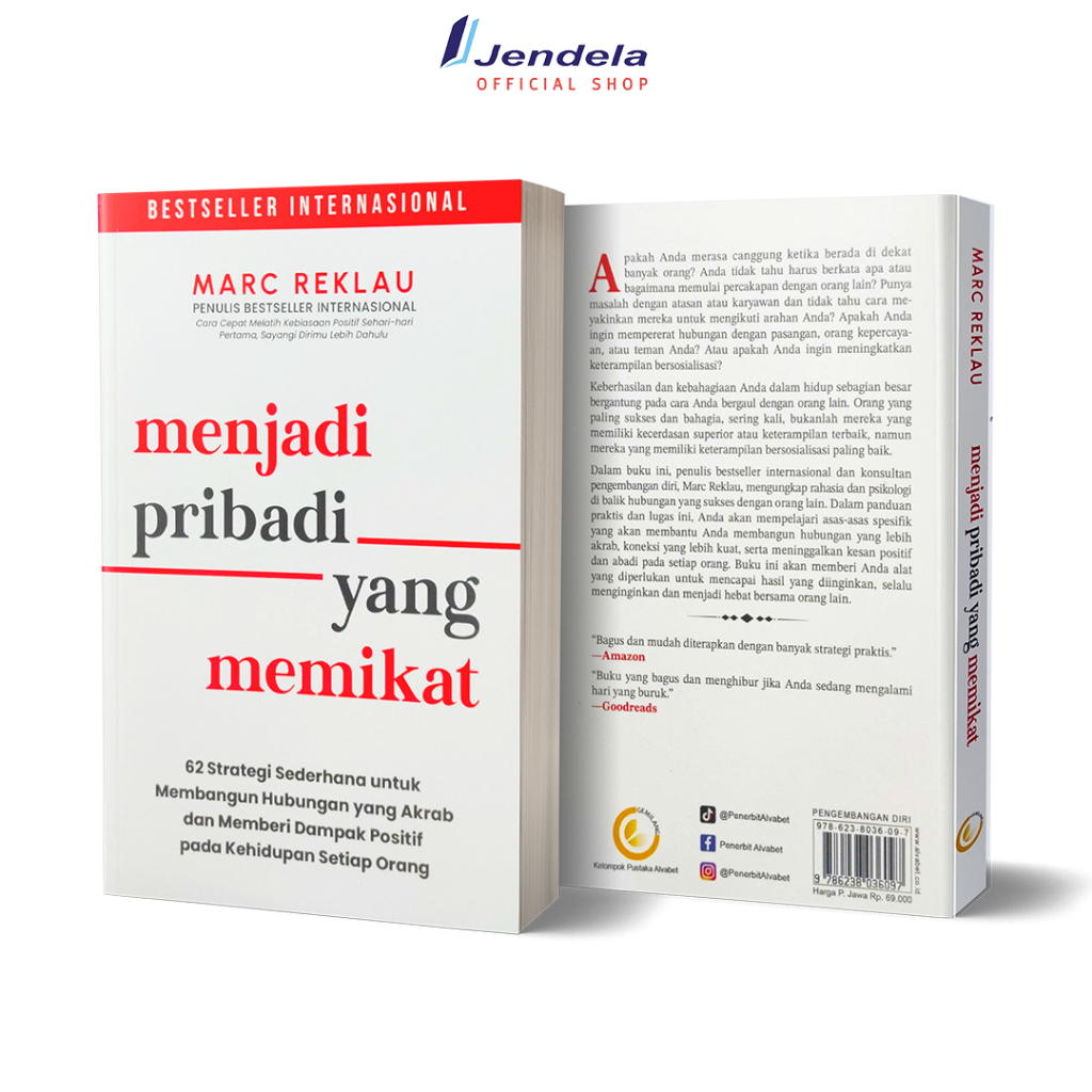 Jual Buku Menjadi Pribadi yang Memikat By Marc Reklau - Alvabet | Shopee Indonesia