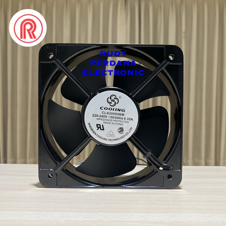 Jual KIPAS FAN AC 220V 220 VOLT 20 CM 20CM TEBAL 6 CM 6CM | Shopee Indonesia