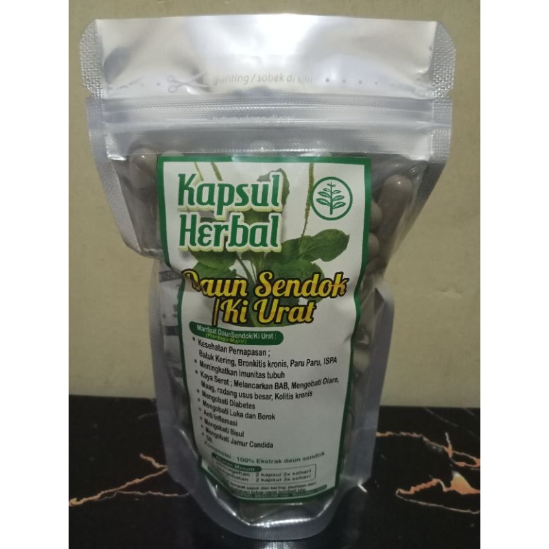 Jual Kapsul Daun Sendok/Ki Urat (Plantago Major) | Shopee Indonesia