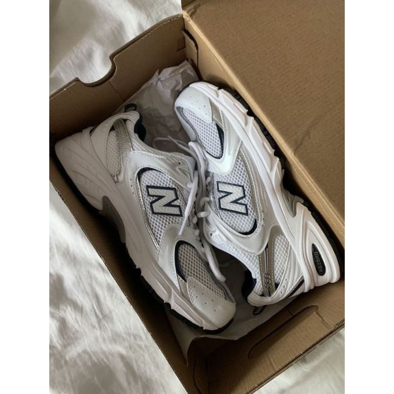 Jual New balance 530 indigo white silver navy original bnib resmi ...