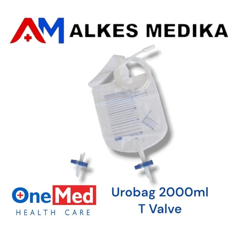 Jual ONEMED Kantong Urine Bag UROBAG 2000 OneMed t-valve | Shopee Indonesia