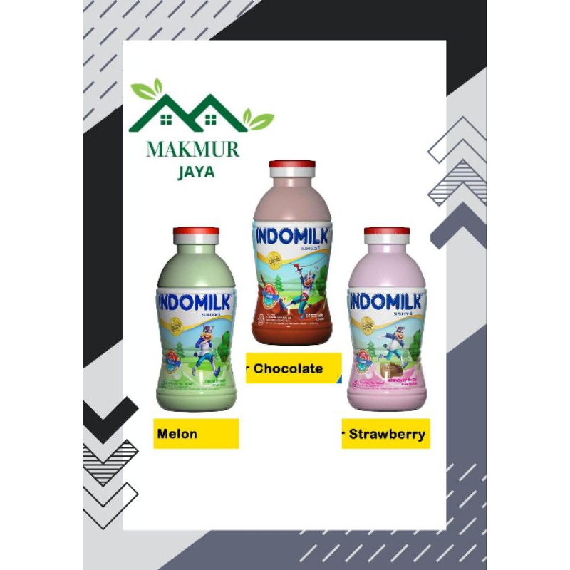 Jual Susu Indomilk Botol 190 ml | Shopee Indonesia
