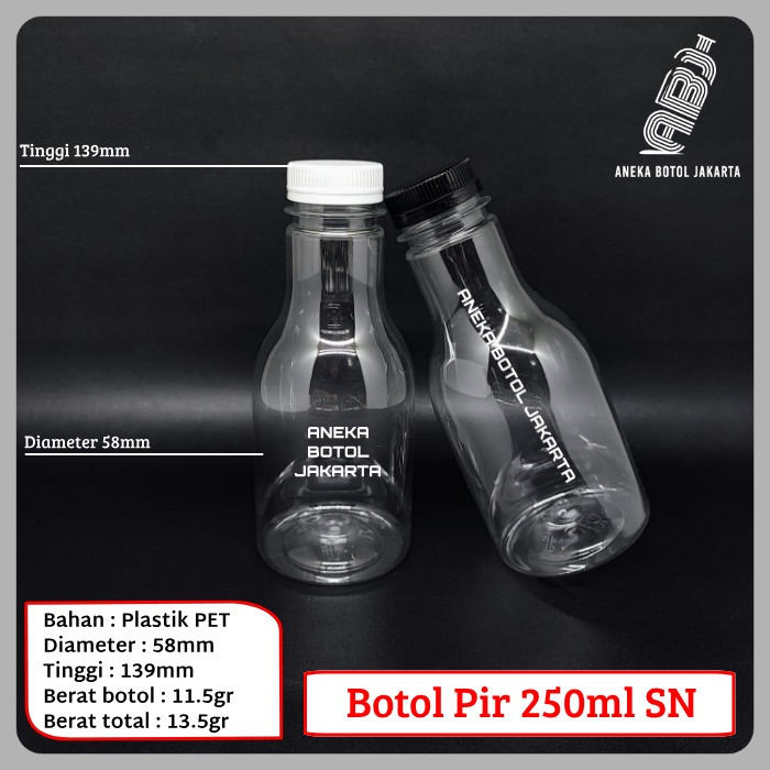 Jual Botol pir 250ml / Botol pear 250ml | Shopee Indonesia