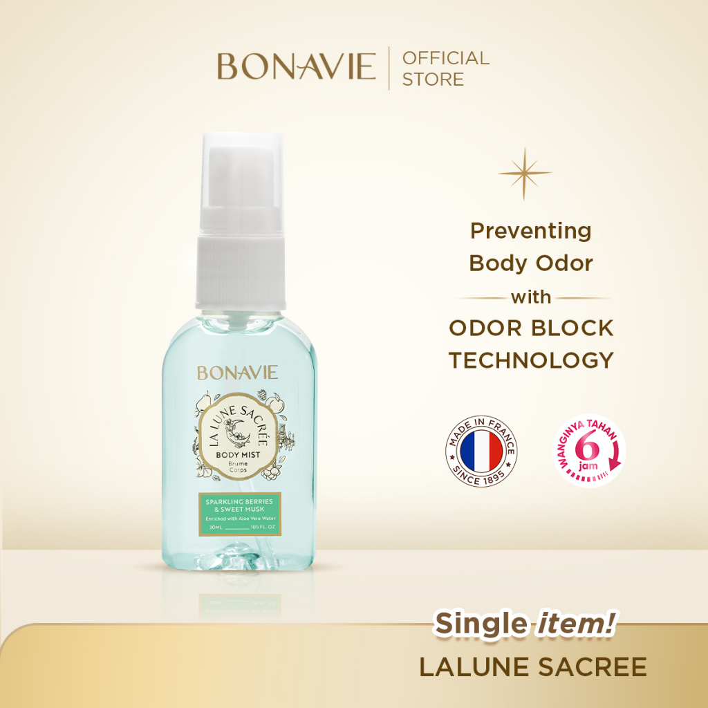 Jual [Single] Bonavie Body Mist Travel Size 30ml | Shopee Indonesia