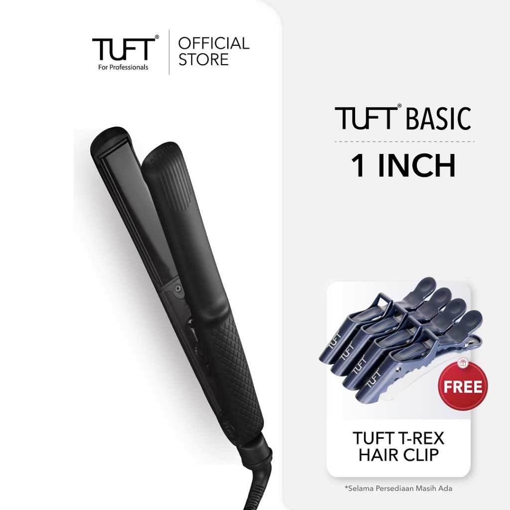 Jual TUFT Basic 1 inch Catokan Lurus dan Curly | Shopee Indonesia
